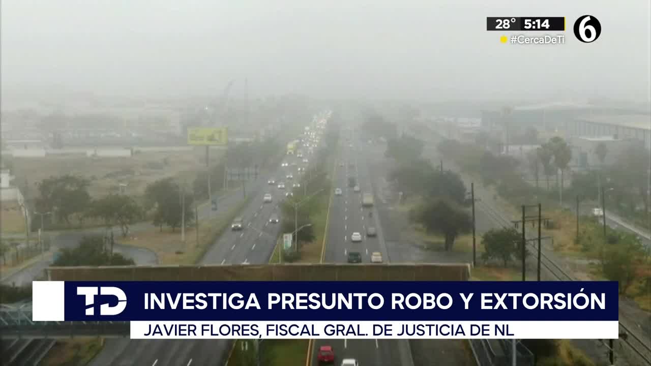 Fiscalía De Nuevo León Investiga Robo Y Extorsión En Libramiento