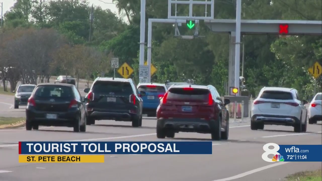 St. Pete Beach Mayor proposes tolls for tourists at all access points