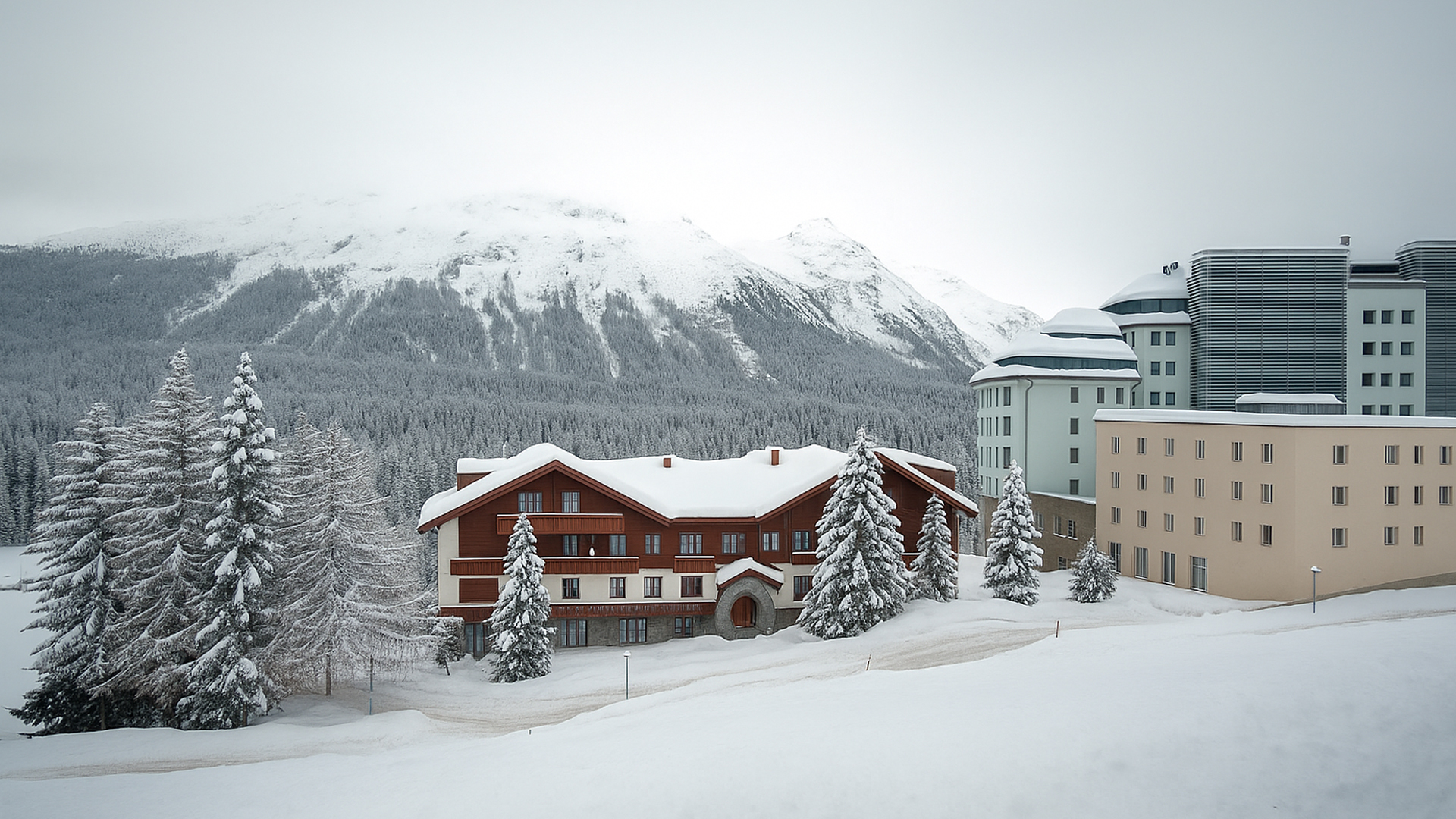 A Scenic Walk Through St. Moritz, Switzerland
