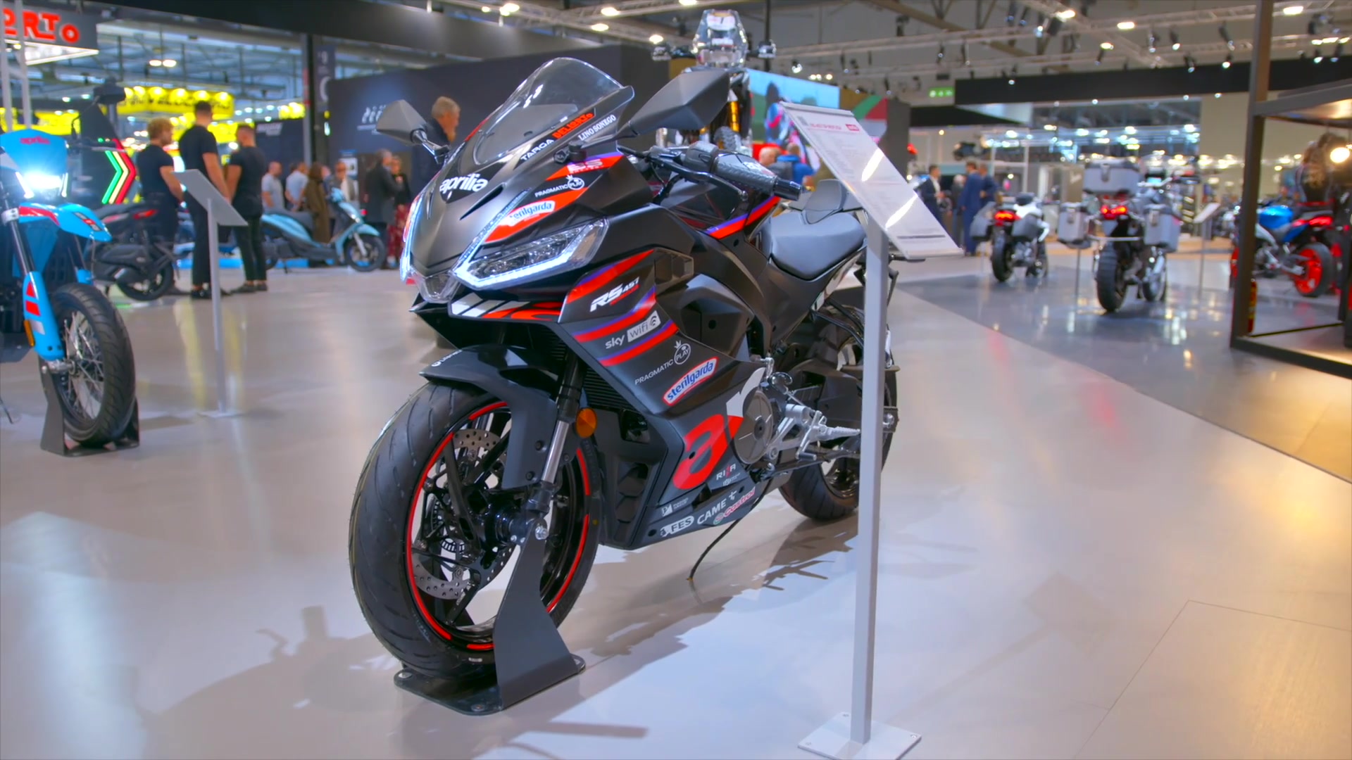 Aprilia RS 457 GP Replica at EICMA 2025