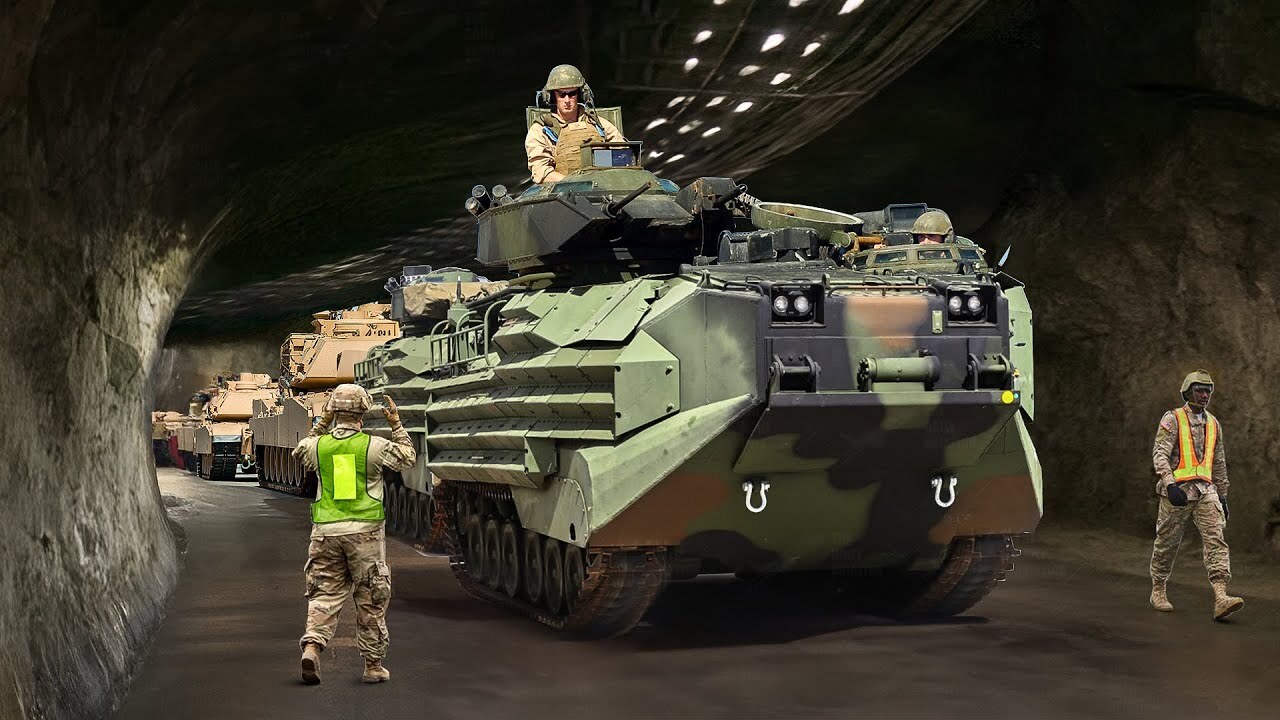 Inside Highly Restricted US Cave in Europe Storing Scary Military Hardwares
