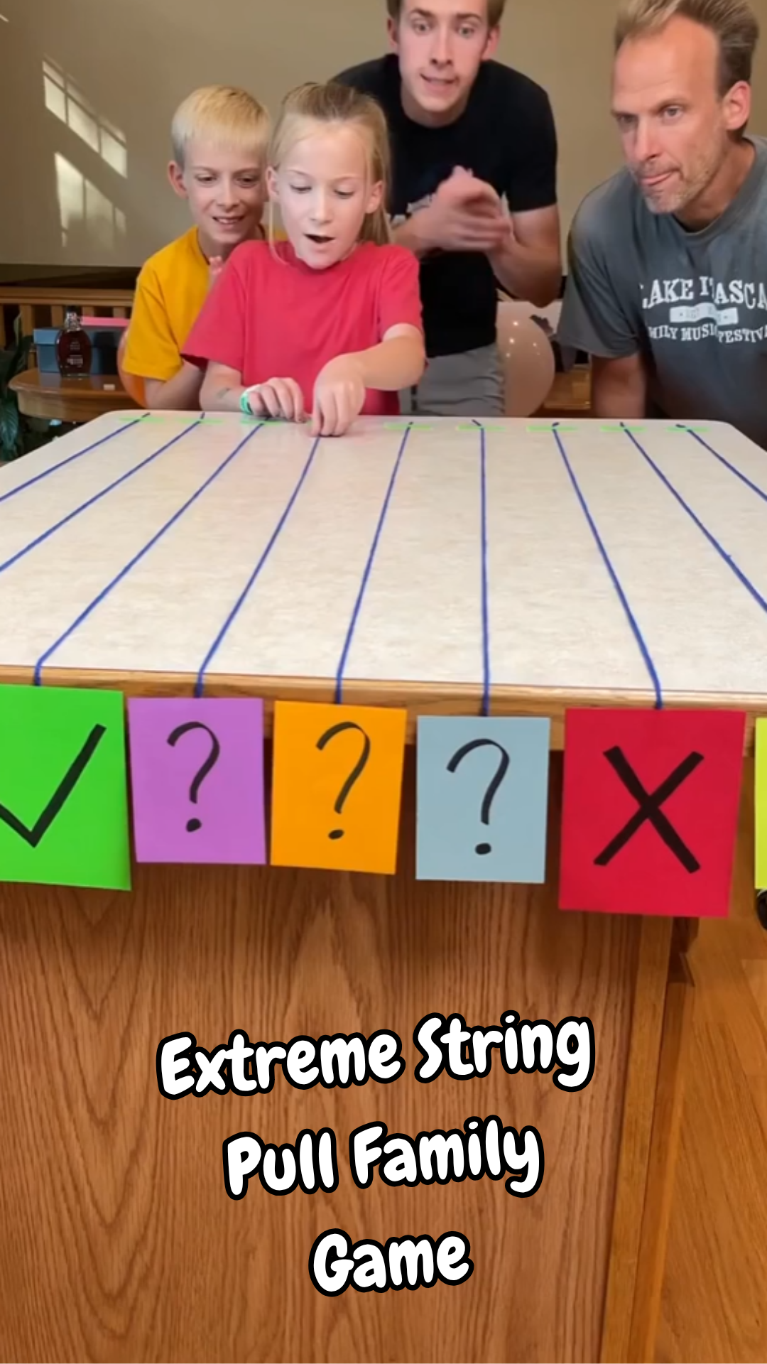 Extreme String Pull Challenge – Family Fun and Big Prizes