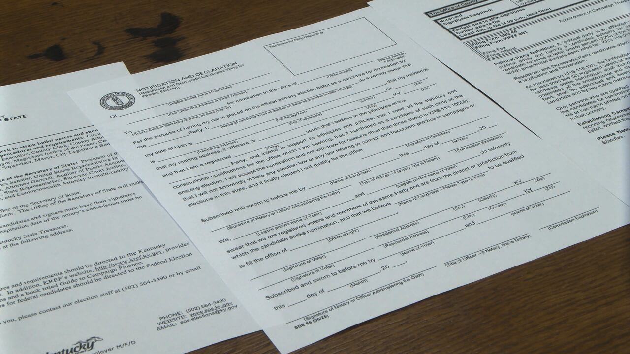 Election filing is open for candidates interested