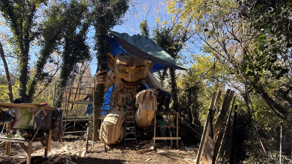 Meet Little Sally: a 16-foot giant troll sculpture hiding in High Point