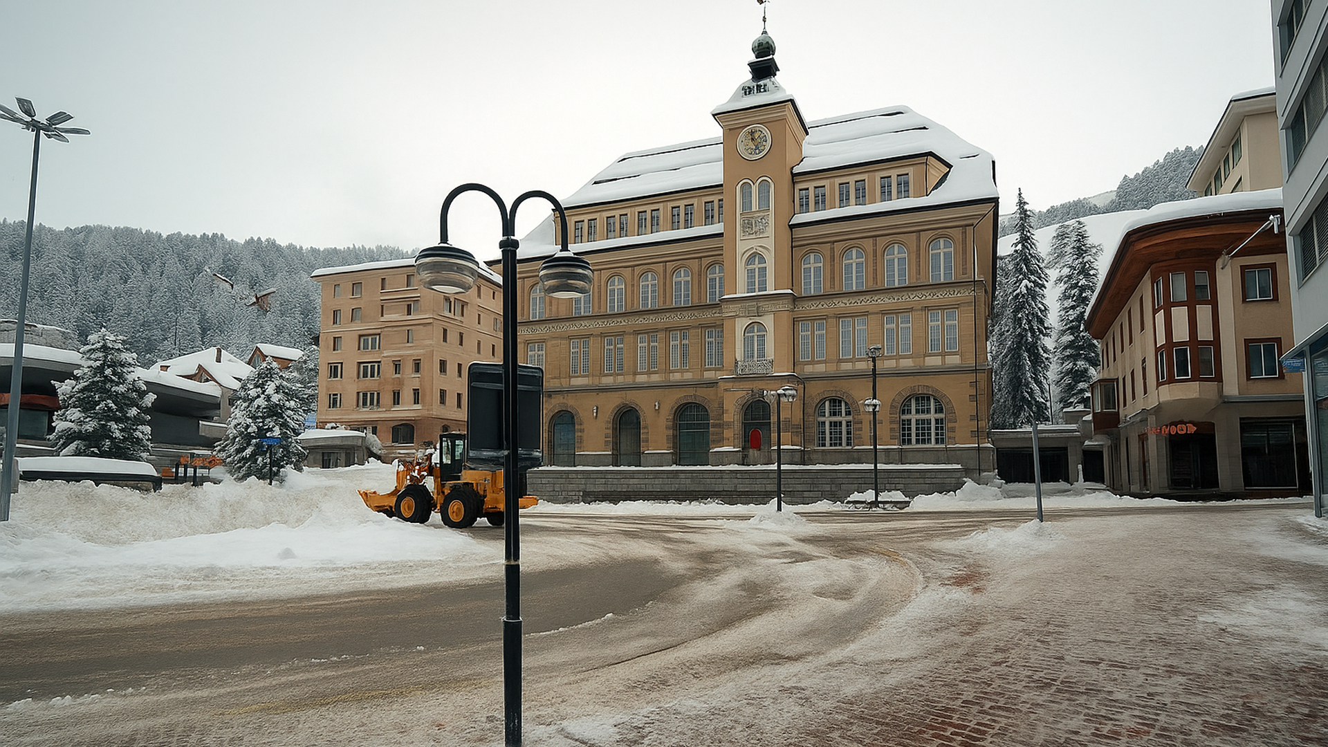 Evening Stroll in St. Moritz, Switzerland – A Serene Alpine Escape (4K)