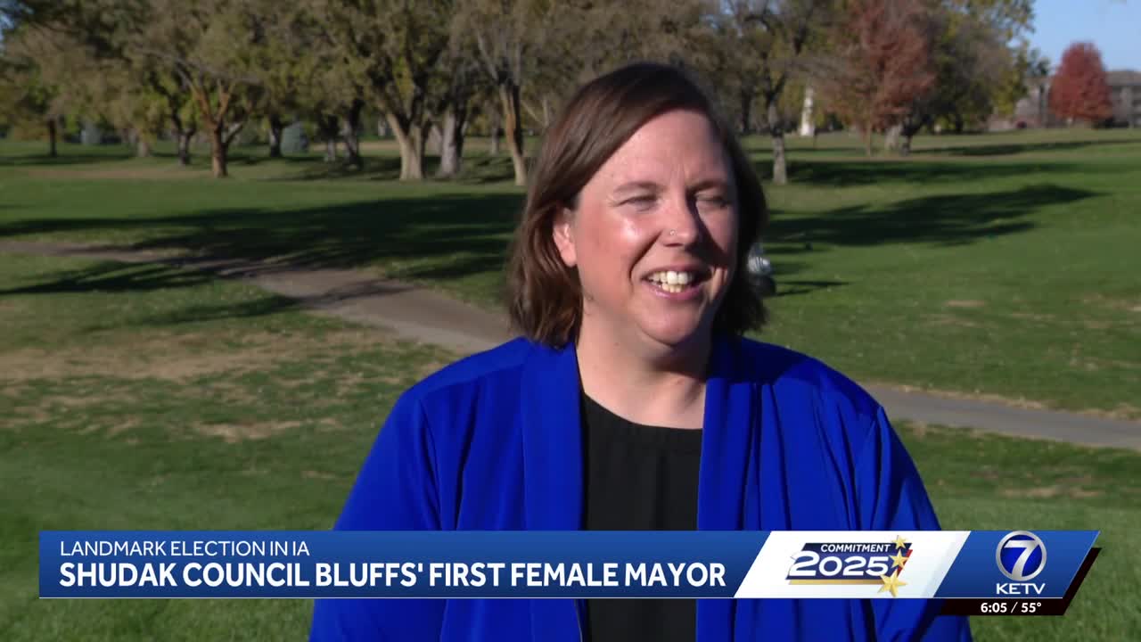 Jill Shudak set to become first elected female mayor of Council Bluffs