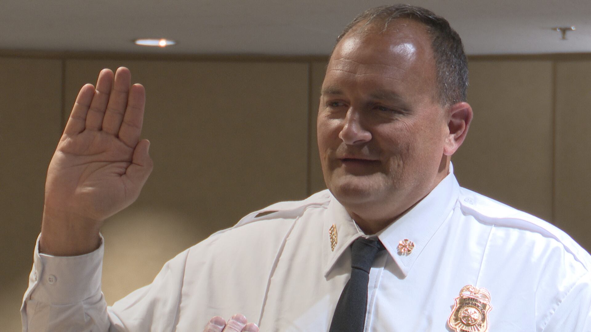 Davenport’s new fire chief sworn in to serve