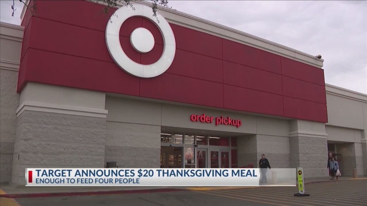 Target says its offering $20 Thanksgiving meal