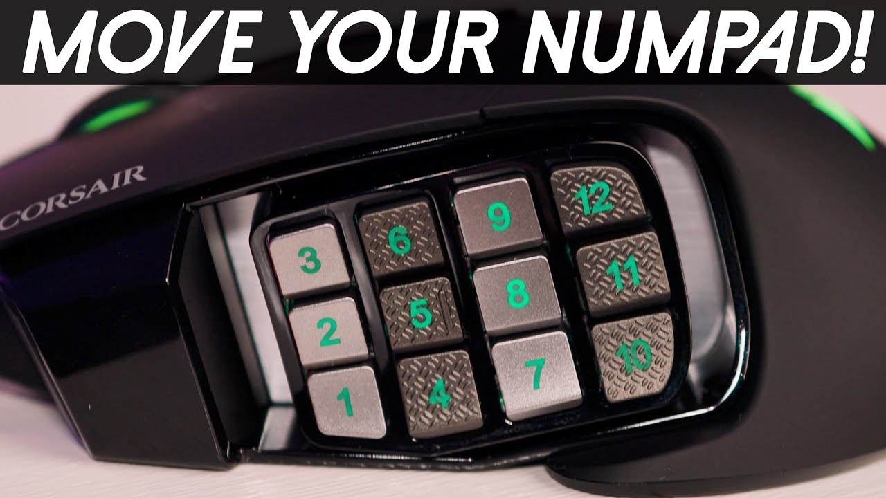 A MOBA gamer's dream - Corsair Scimitar RGB Elite