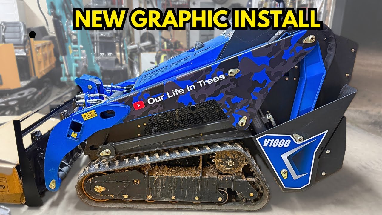Mini skid style upgrade with eye catching custom decals