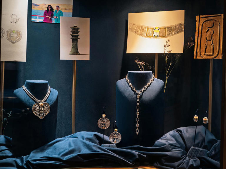 Azza Fahmy Jewellery unveils Ancient Egyptian Retrospective at GEM ...