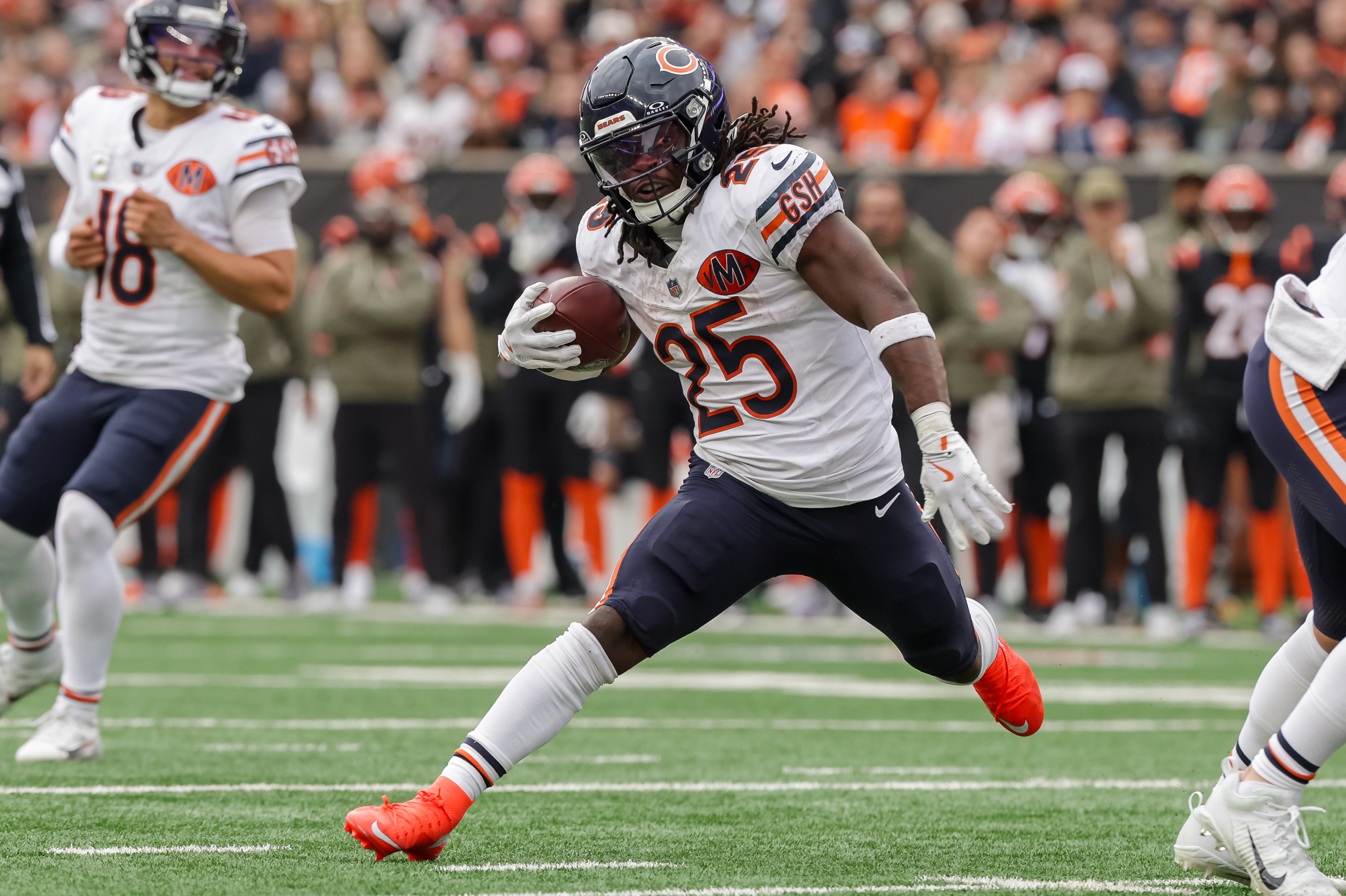 Did Kyle Monangai’s monster game change the Chicago Bears’ RB pecking ...