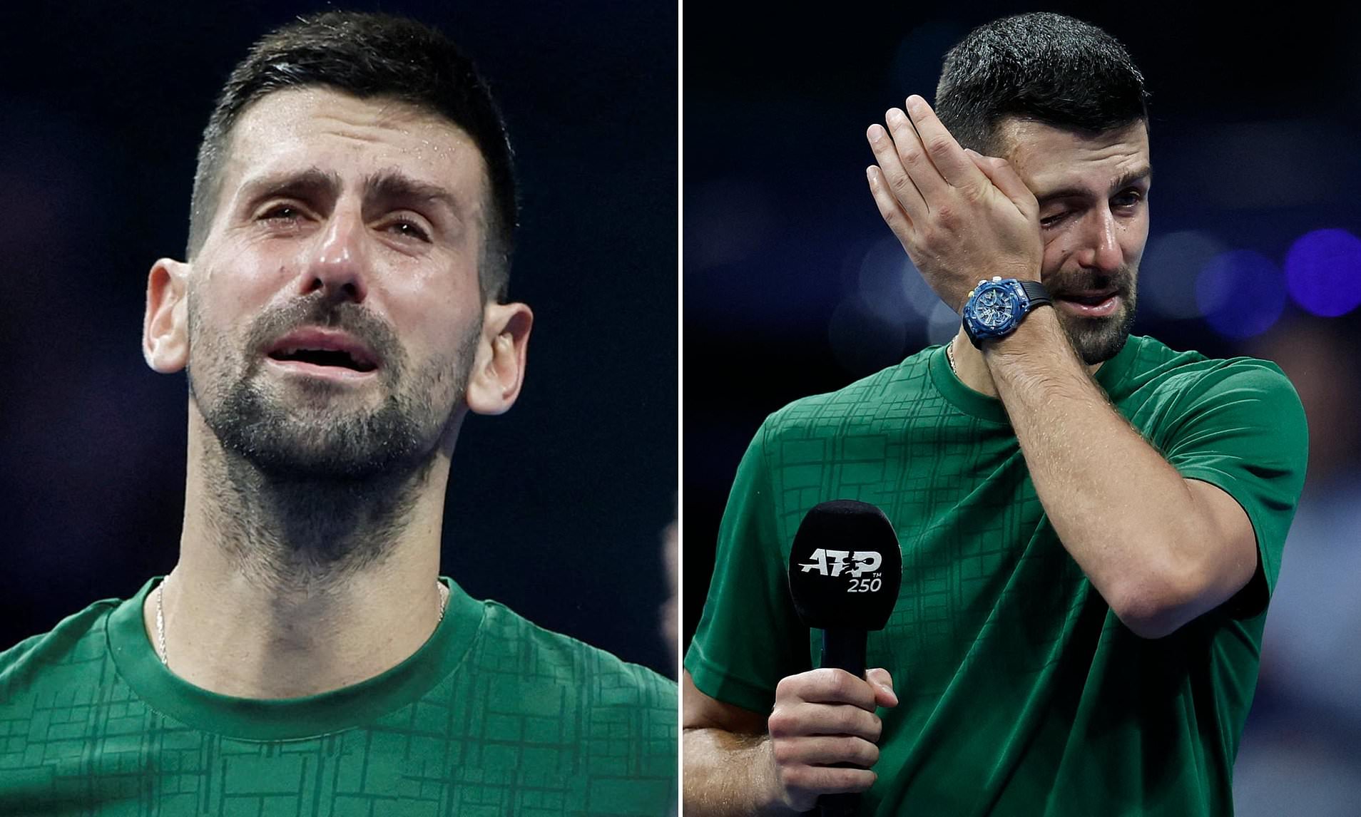 How one tragic image left tennis superstar Novak Djokovic in floods of ...
