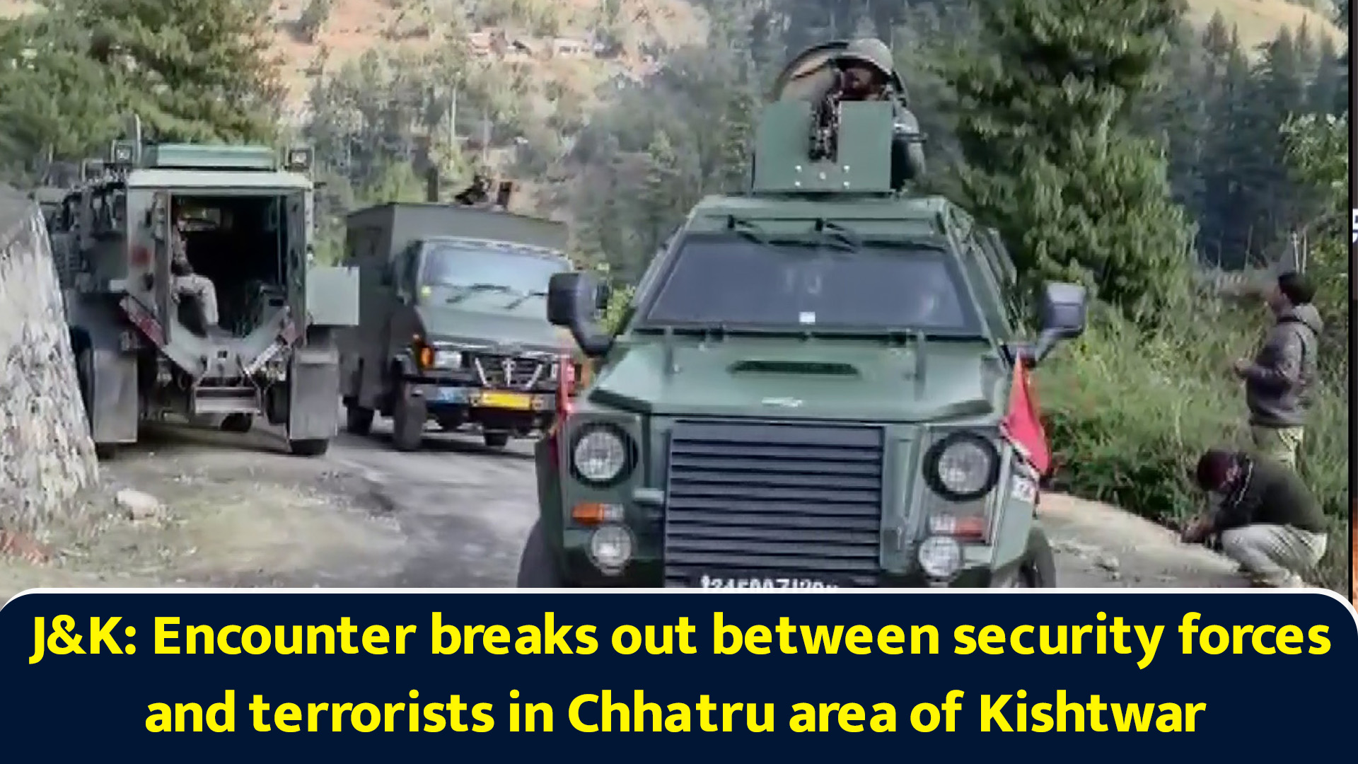 J&K: Encounter breaks out between security forces and terrorists in ...
