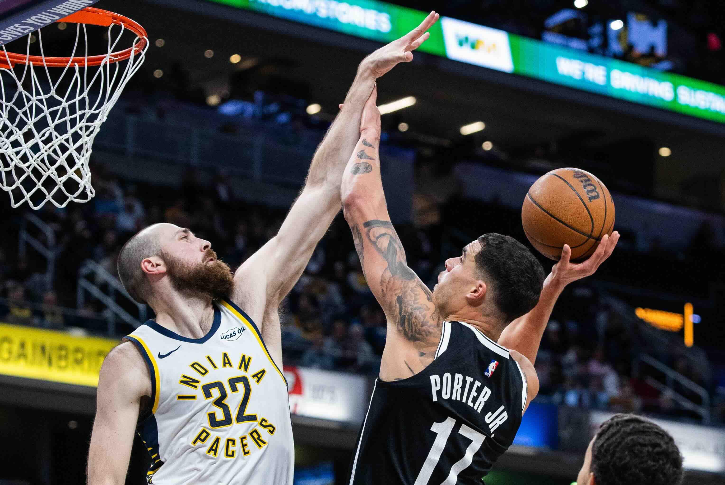 NBA: Michael Porter Jr. leads Nets past Pacers for season's first win
