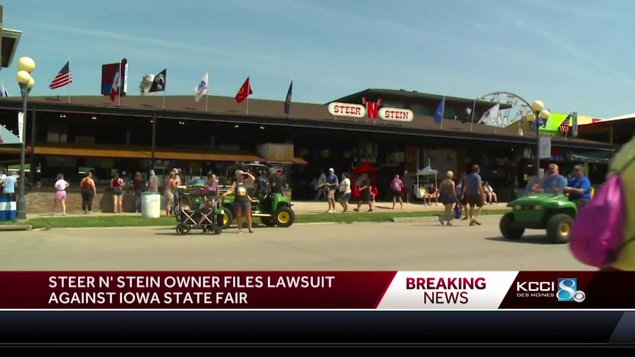 Steer N' Stein owners sue Iowa State Fair, allege retaliation and ...