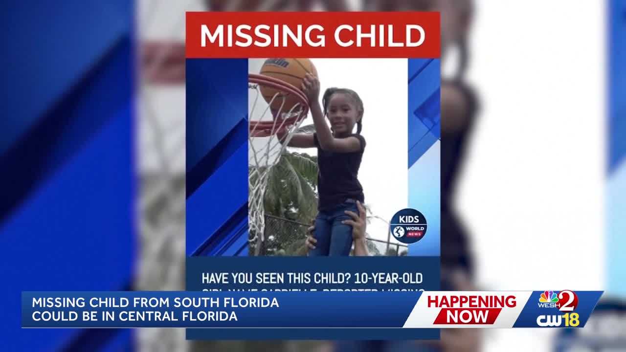 Mother of missing 10-year-old Florida girl charged with child neglect