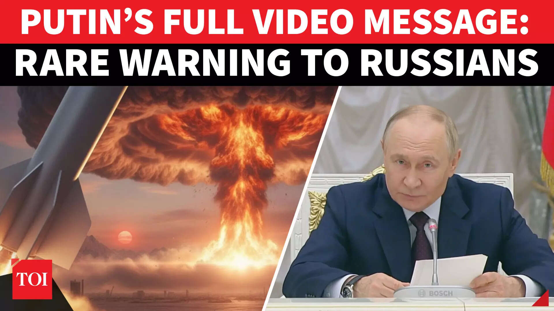 FULL: Putin ‘DECIMATES Rival’ Trump, SHOCKS Russians With Rare Warning ...