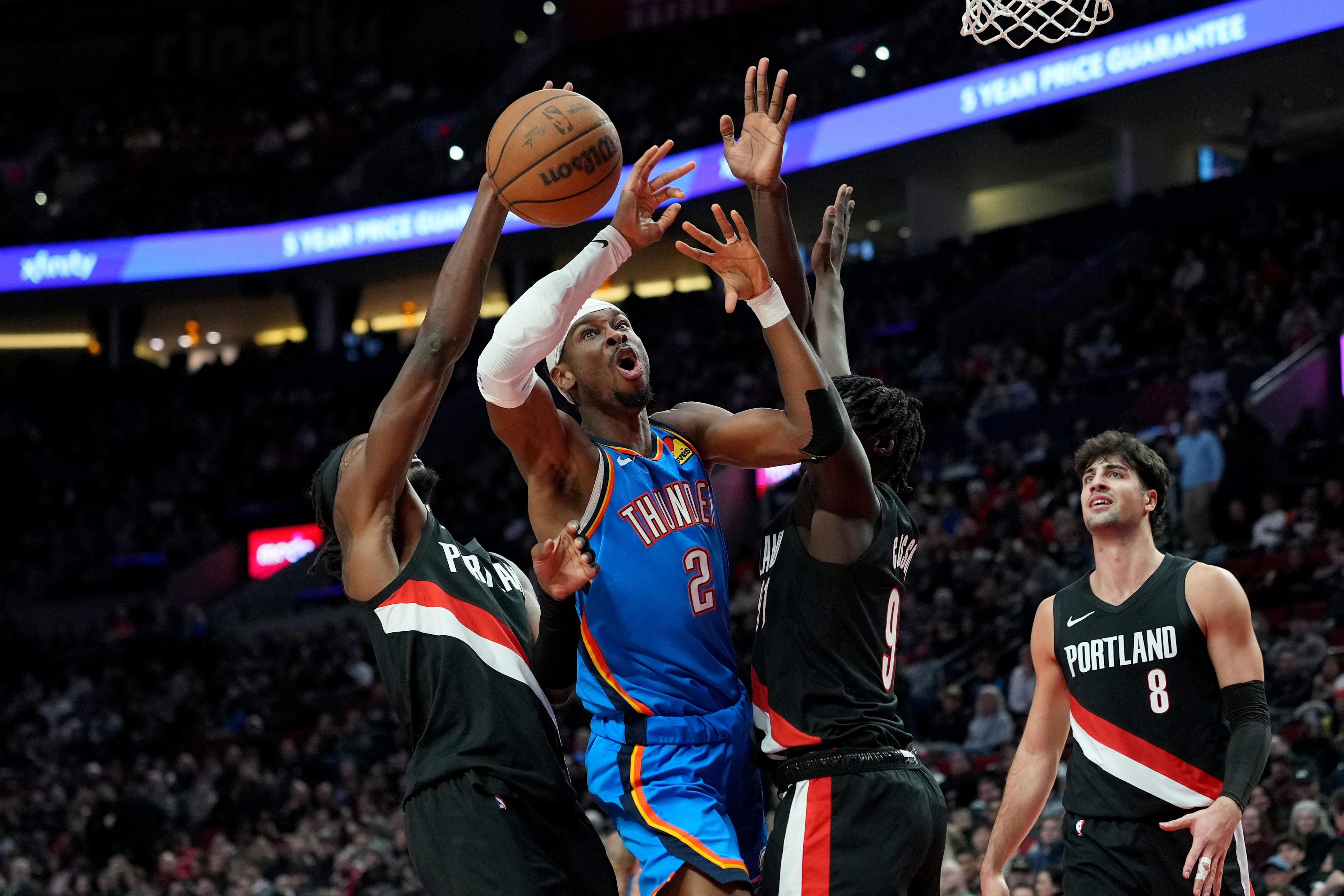 Thunder vs Trail Blazers highlights: Portland hands OKC first loss ...