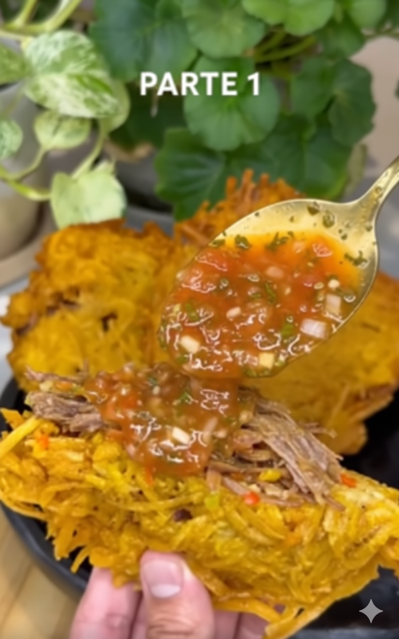 Patacón Relleno Parte 1: Crujiente, Relleno y Delicioso