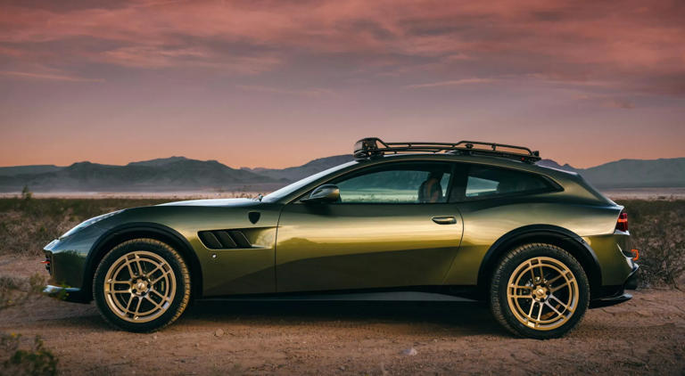 Una Ferrari da fango e sterrato? Al SEMA Show la Ferrari GTC4 diventa ...