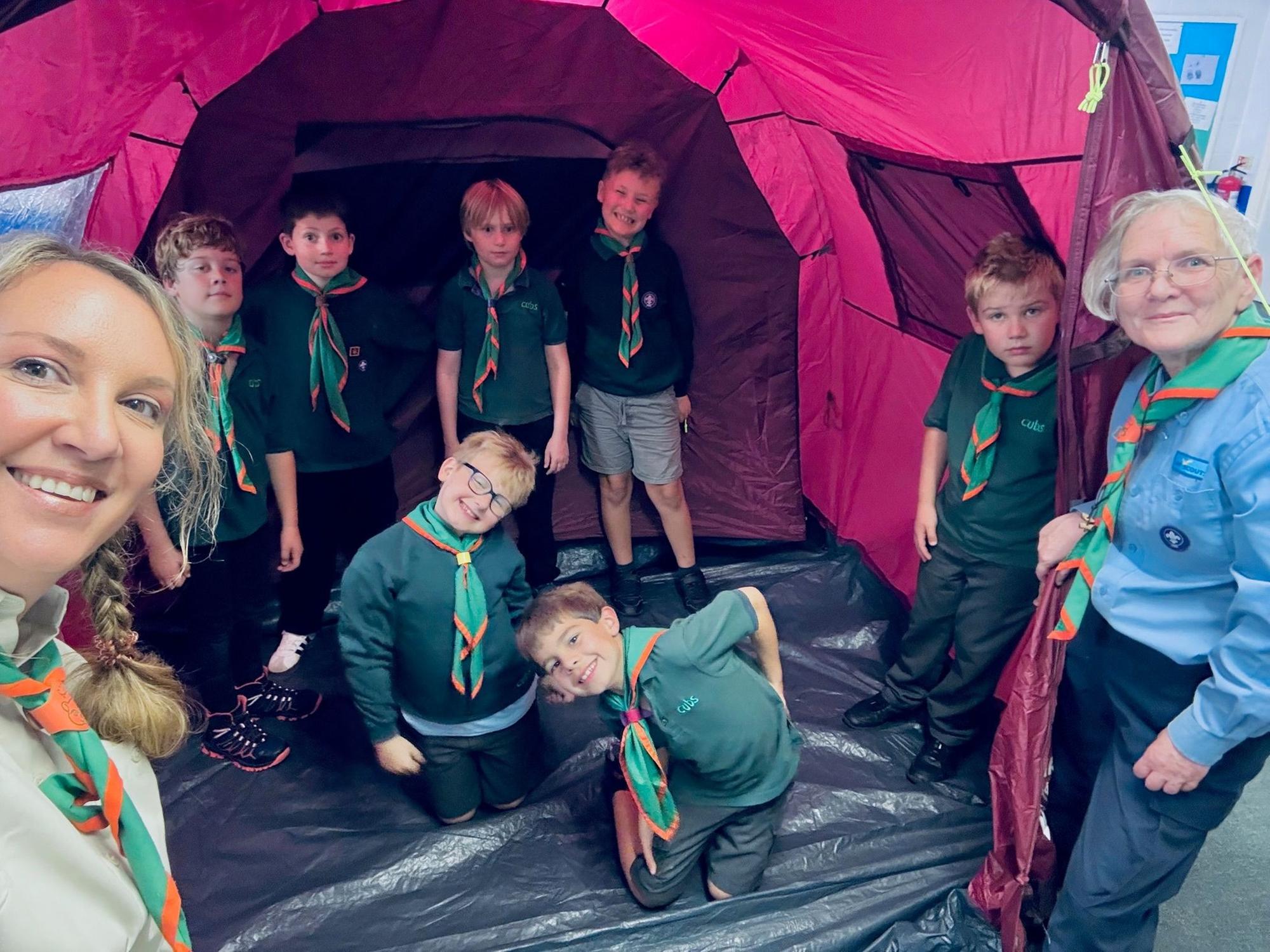 1st Ringmer Scout Group secures new tents through GO Outdoors initiative