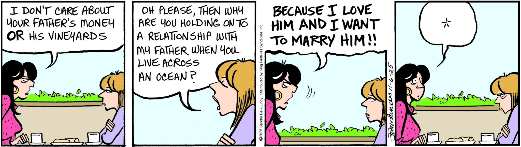 Between Friends by Sandra Bell-Lundy