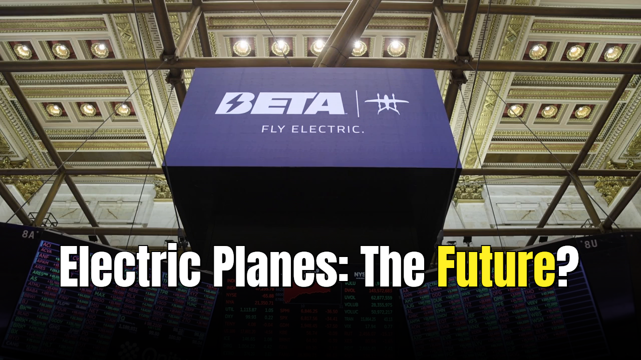 BETA Technologies’ all-electric plane lands at Boeing Field, marking a ...