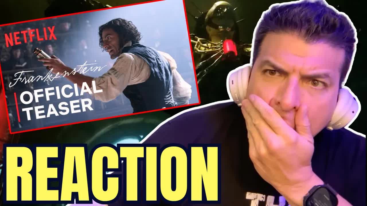FRANKENSTEIN | Teaser Trailer REACTION | Netflix TUDUM | Guillermo del Toro