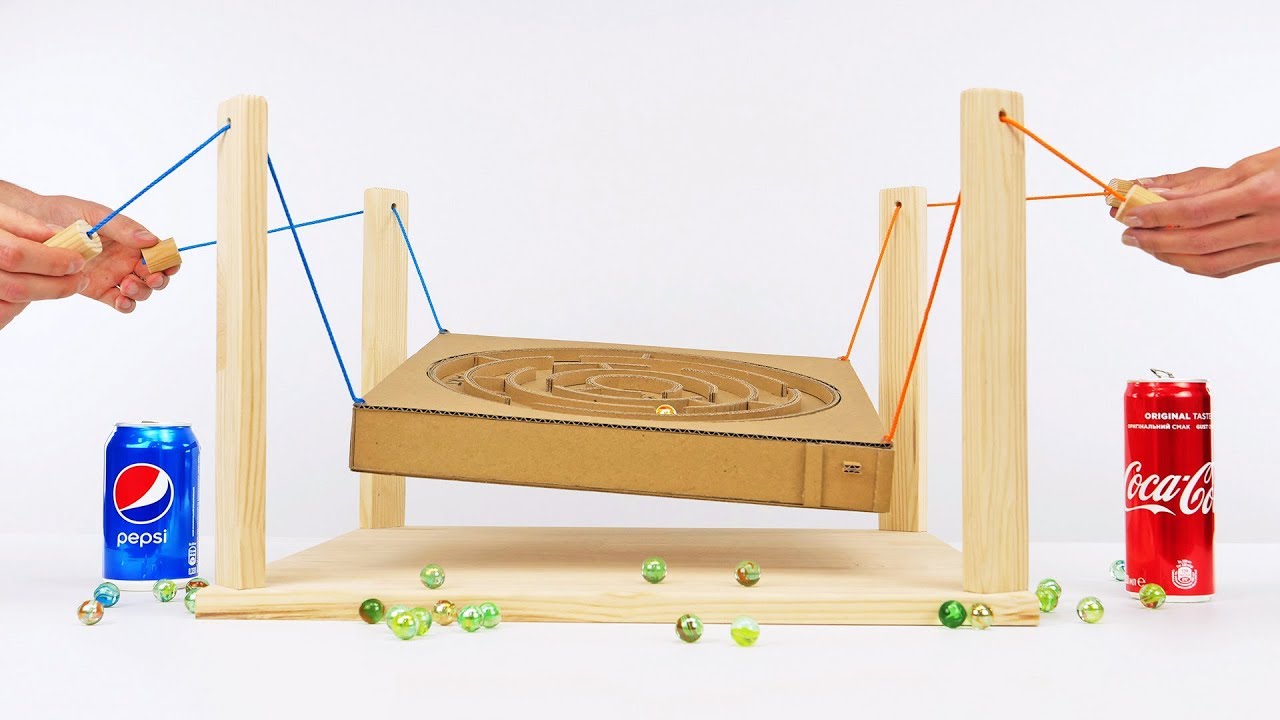 DIY Amazing Maze Team Game