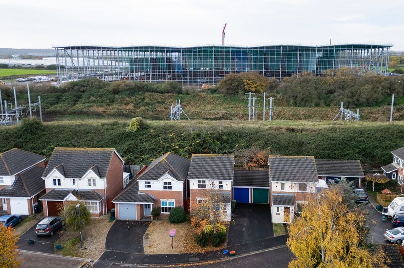 'Mega shed' warehouse built using controversial rule sees villagers fume