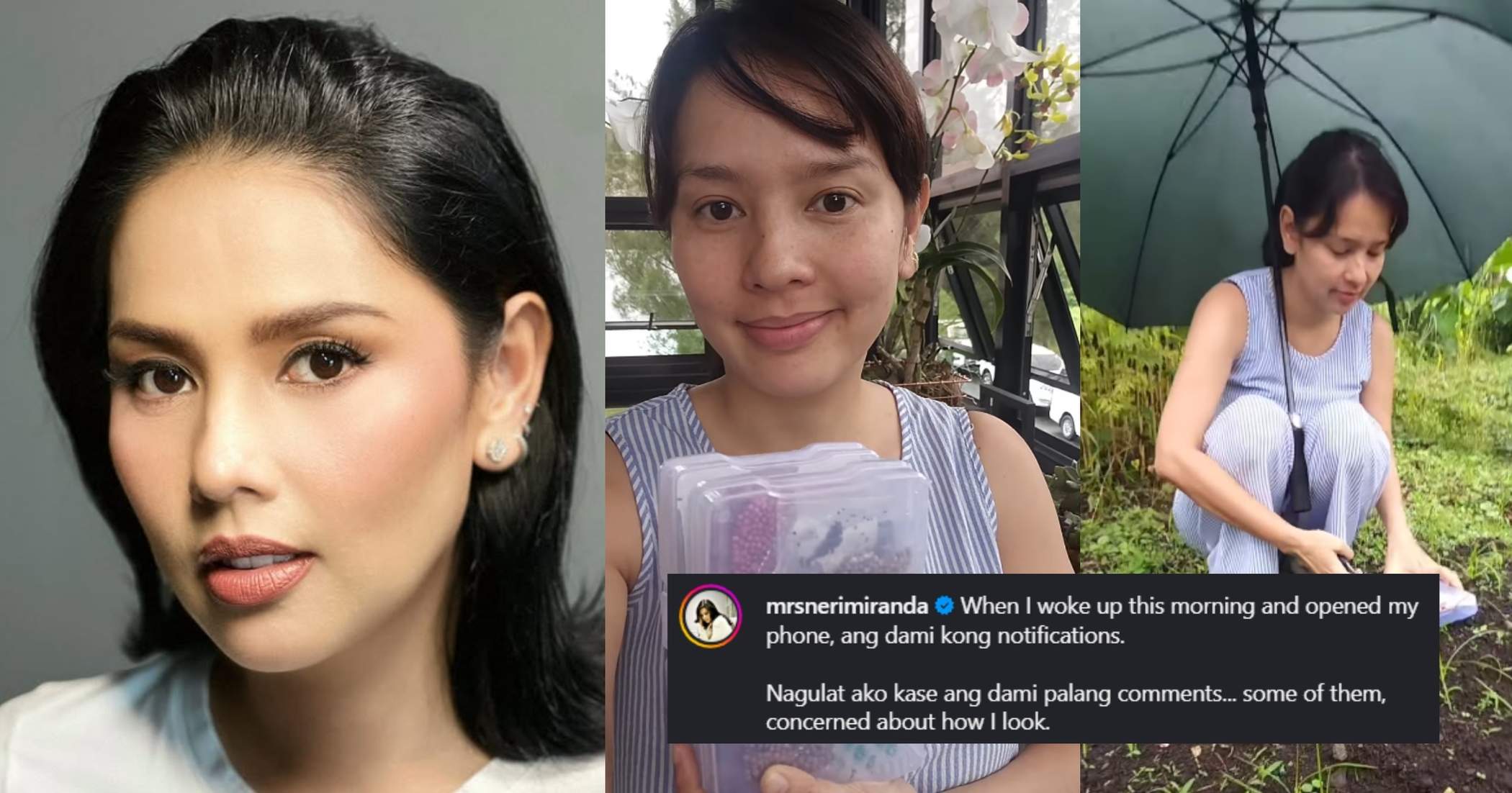 Neri Miranda speaks up about 'haggard' comments on her post: 'Let’s ...