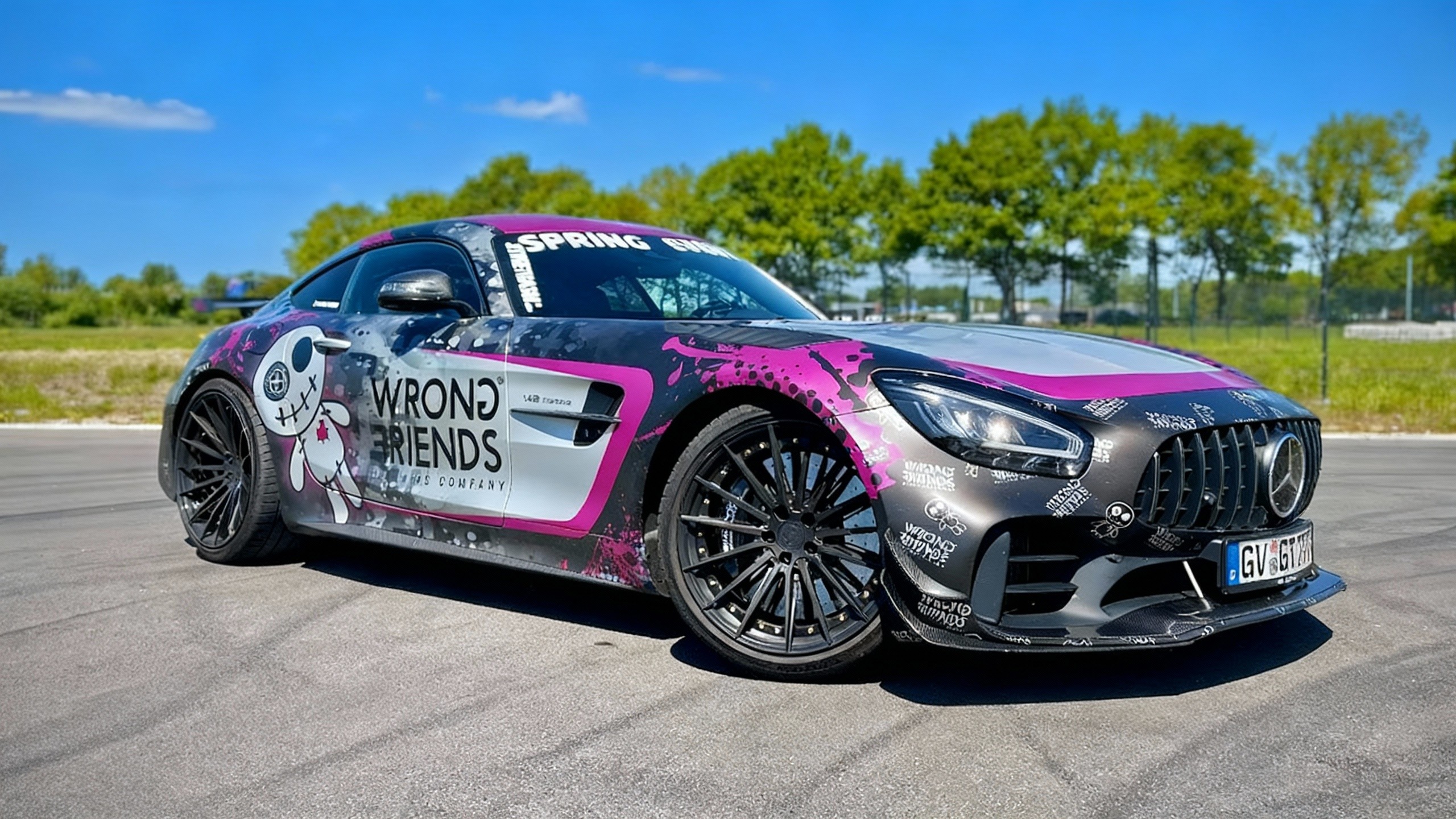 How Loud Is a FI Straight Pipe AMG GTR PRO?