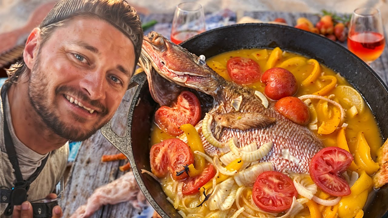 Catch and cook pink mutton snapper in the Florida Keys