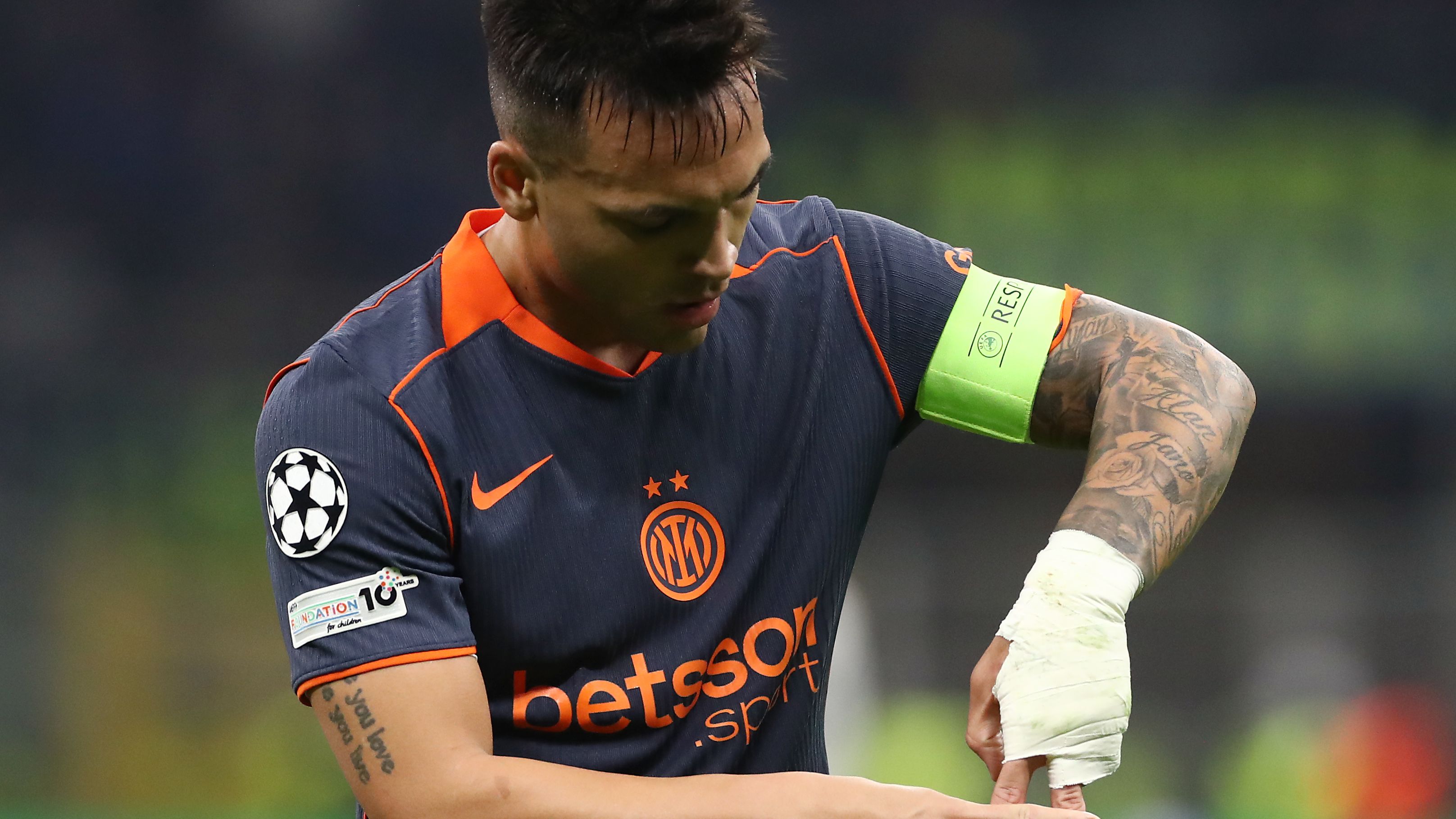 Le message symbolique de Lautaro Martinez à Achraf Hakimi, blessé