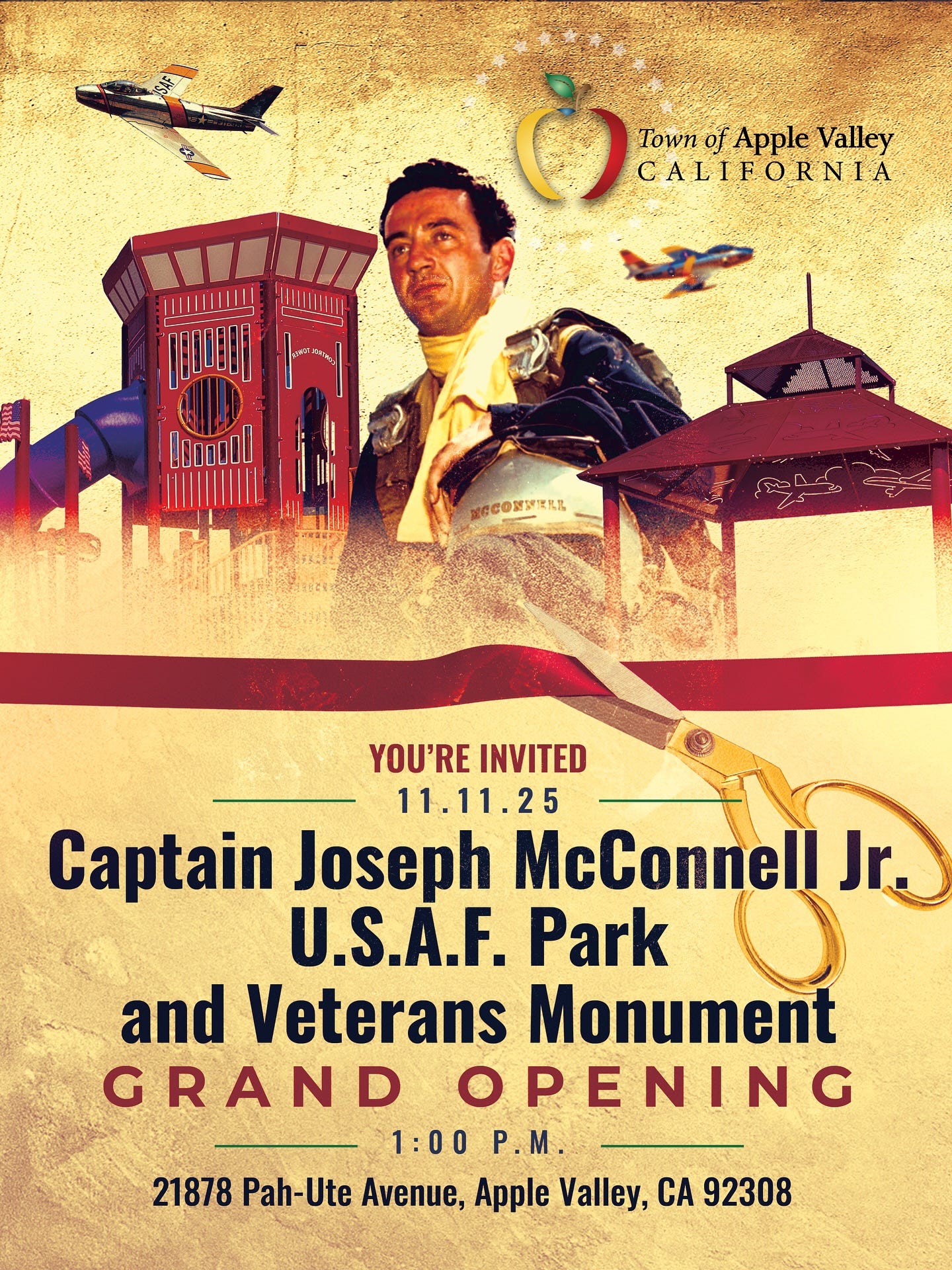 New park honoring Korean War jet ace to open in Apple Valley on ...