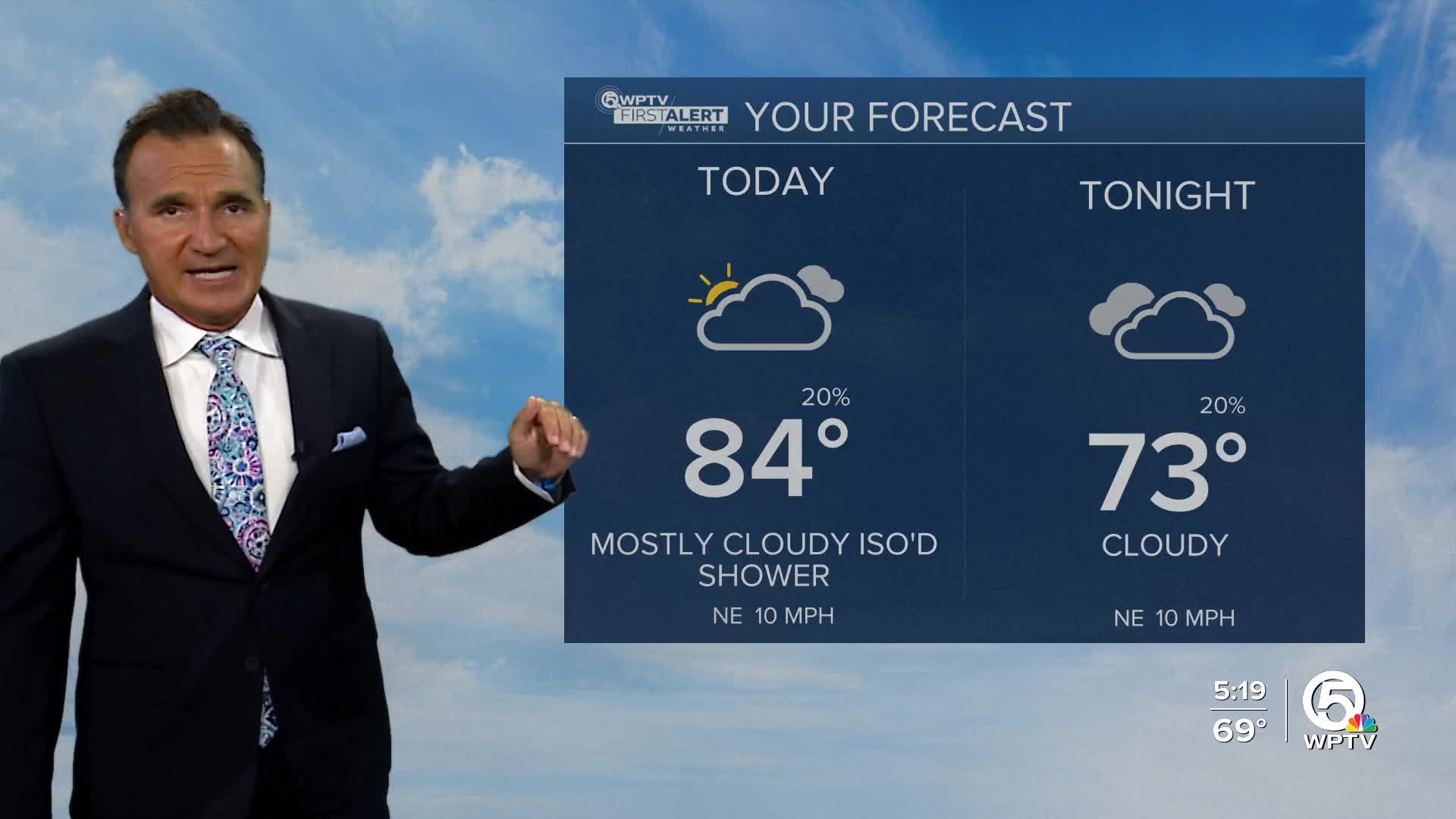 WPTV First Alert Weather forecast, morning of Nov. 6, 2025