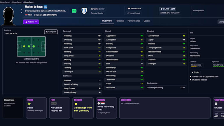 The Best Defensive Midfielders to Sign on Football Manager 26