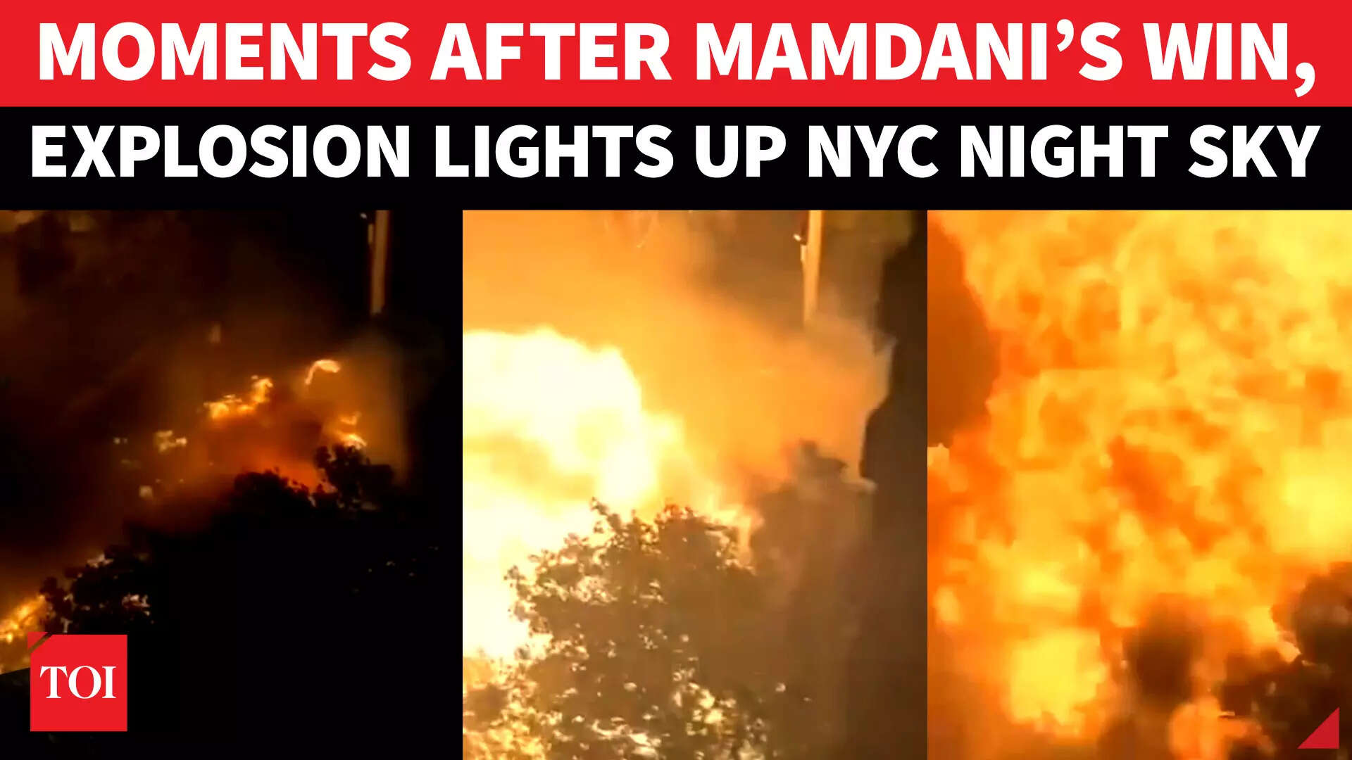 NYC Explosion After Mamdani Win: Bronx Car Blast Creates ‘Wall Of Fire ...