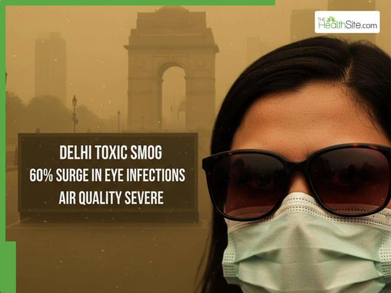 Delhi Chokes Under Toxic Smog: Doctors Report 60% Surge In Eye ...