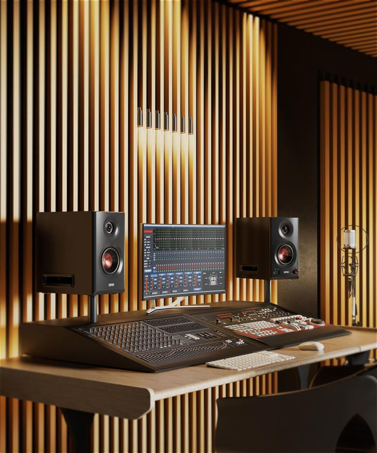 雙模式切換精準原音！EDIFIER MR5專業監聽喇叭登場 價格居然超甜