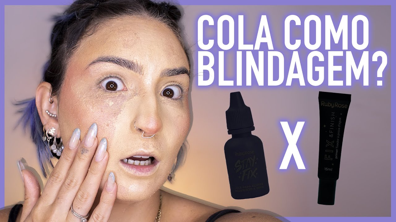 Cola Stay Fix vs Fix & Finish Ruby Rose: Qual é melhor?