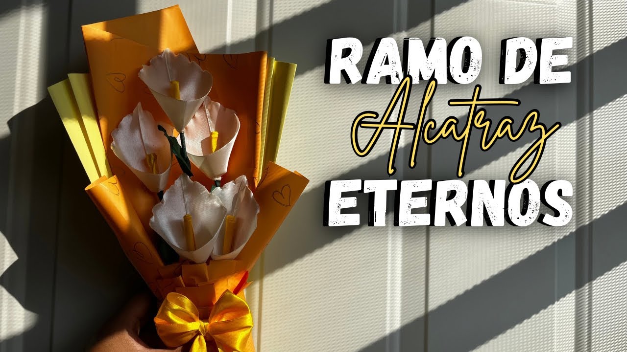 Alcatraces eternos elegantes: tutorial fácil de ramo DIY