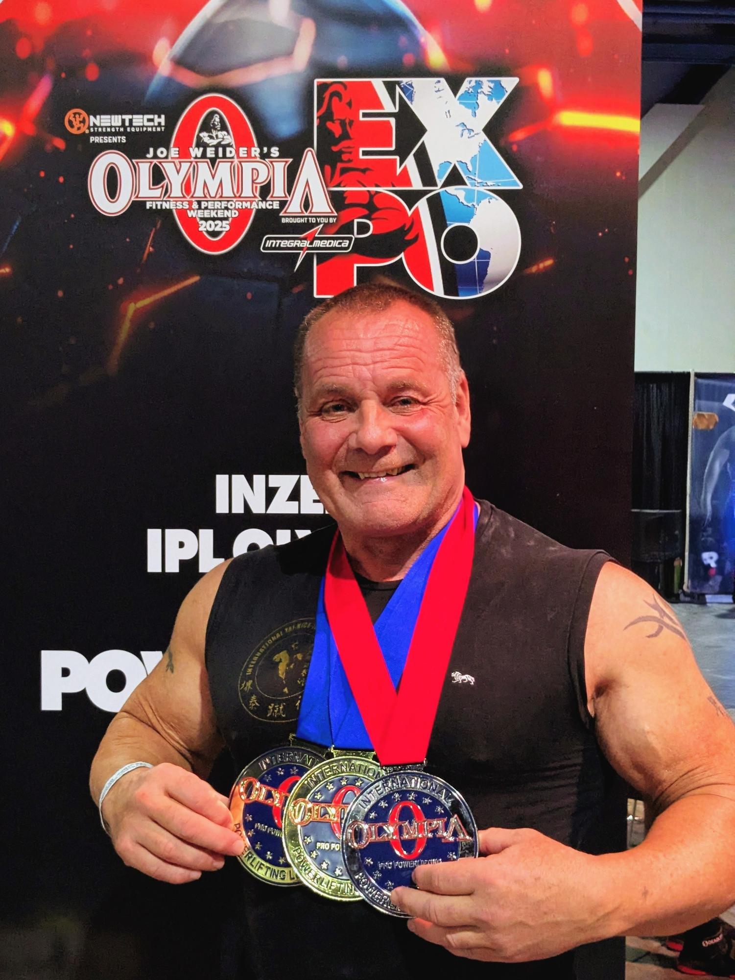 Filey powerlifter Phil Beniston triumphs at Mr Olympia Expo in Las Vegas
