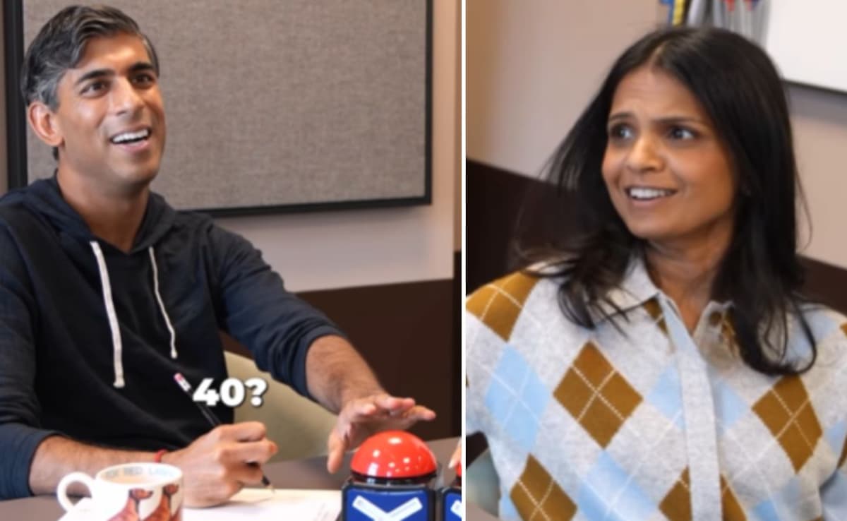 Rishi Sunak, Akshata Murty Test Math Skills In Fun Buzzer Challenge