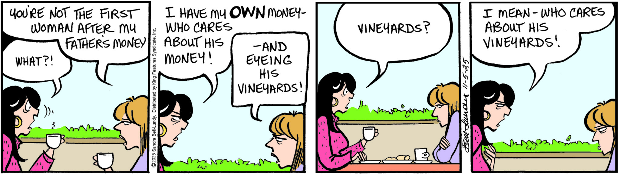 Between Friends by Sandra Bell-Lundy