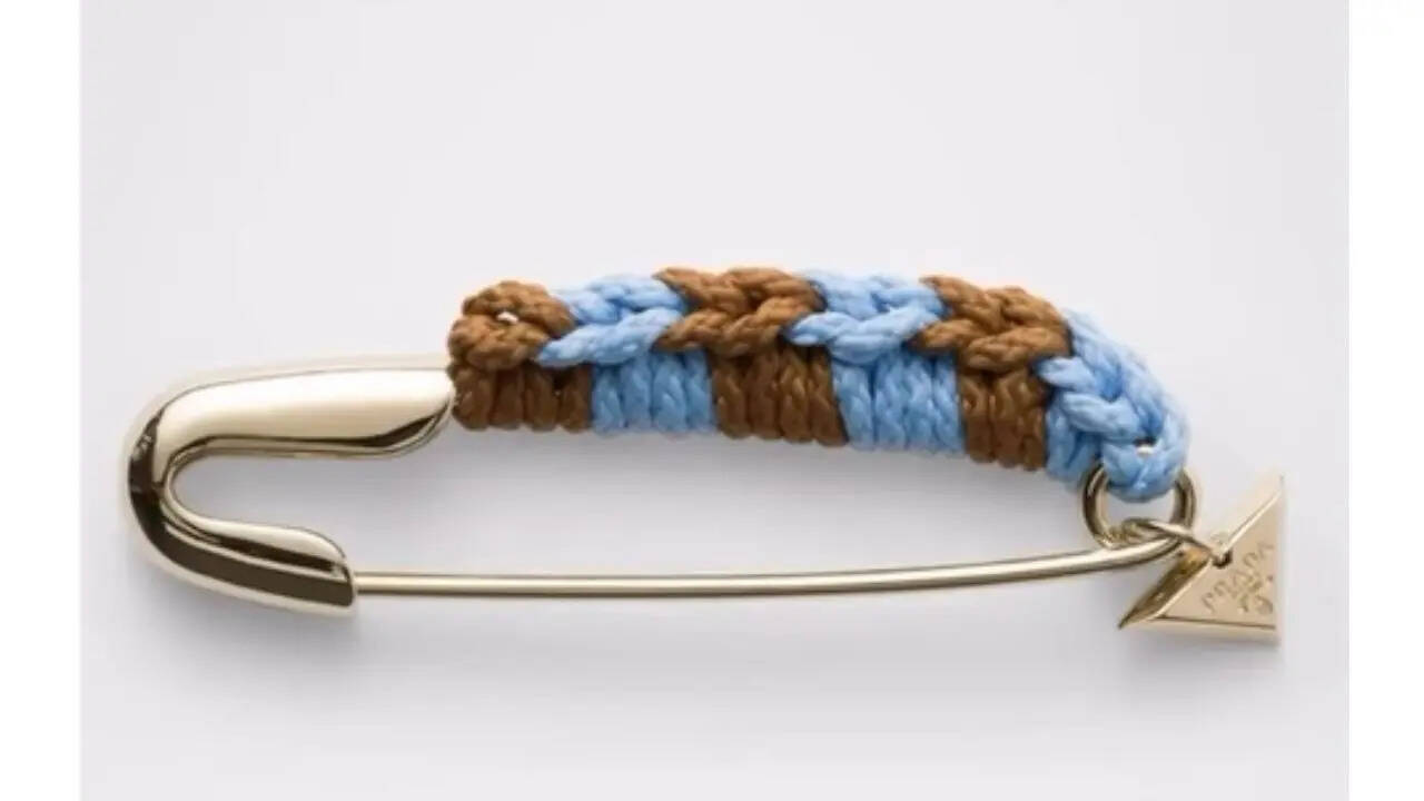 Prada Is Selling A Safety Pin Brooch For A Staggering Rs 69,000 And The ...