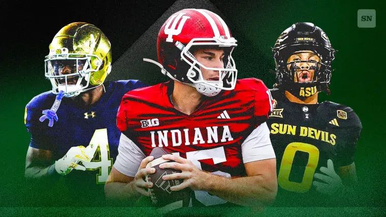 NFL Mock Draft 2026: Jets find next QB-WR duo, Saints land Fernando ...