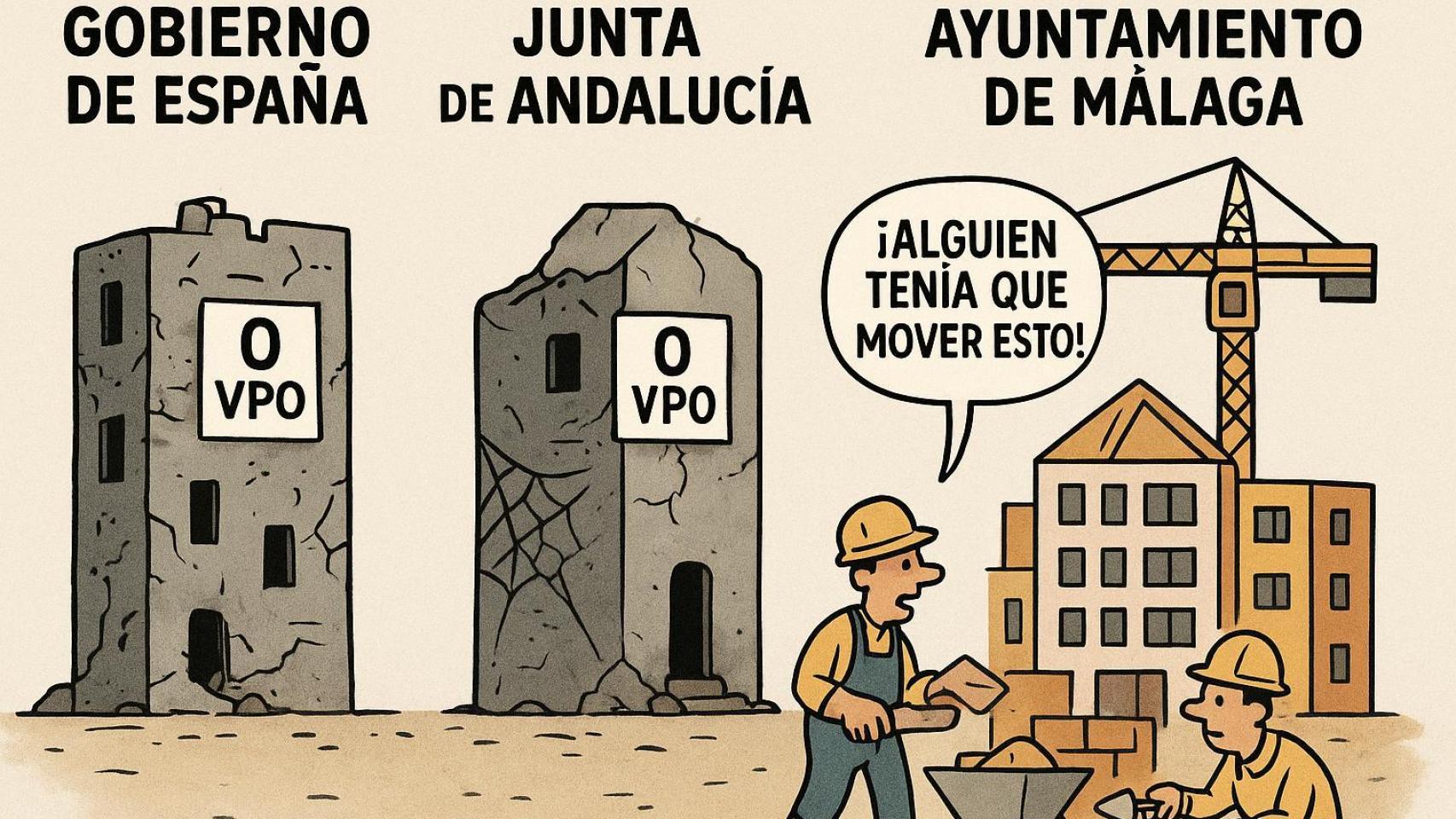 El gran agujero de la VPO en Málaga: ni una sola promoción construida ...