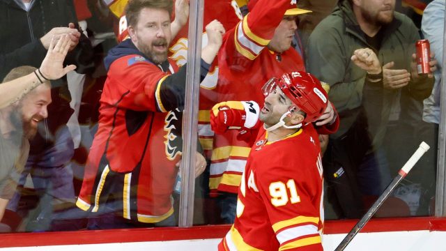 Flames’ Nazem Kadri soaks in every moment of emotional 1,000th game